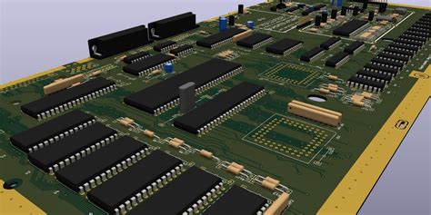 Conversion Of The Schematics Of The Atari 260 520st Motherboard Into Kicad Atari St Tt Falcon