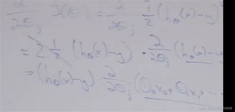 斯坦福机器学习 Lecture 假设函数参数样本等等术语