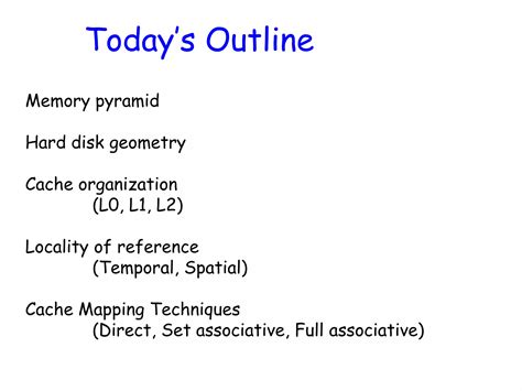 Computer Memory Hierarchy Computer Architecture Pptx