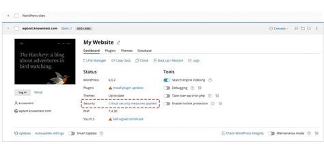cpanel s wordpress toolkit overview knownhost