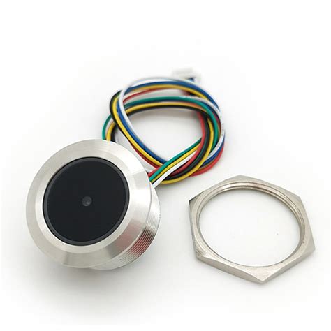 Bán GM861 Metal LED Control Ring Indicator Light UART Interface 1D 2D Bar Code QR Code Barcode