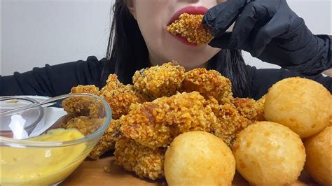 크크크치킨 먹방 Asmr ㅣ 과자소리나는 60계치킨 ㅋㅋㅋㅣcrispy Chicken Eating Sound ㅣmukbang Youtube