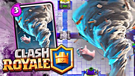 Probando El Tornado ¡nueva Carta Épica Clash Royale Zoko Youtube