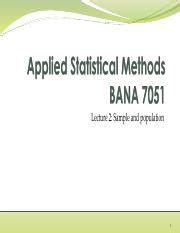 Understanding Sample And Population An Introduction To Course Hero
