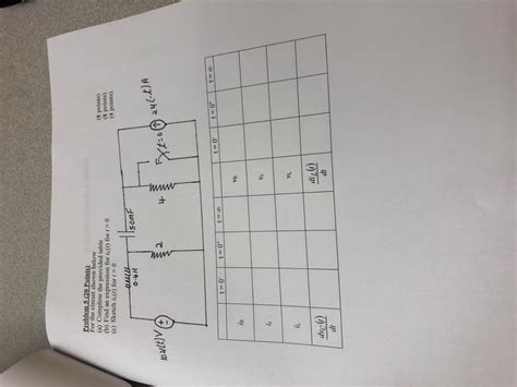 Solved Problem Points For The Circuit Shown Below A Chegg