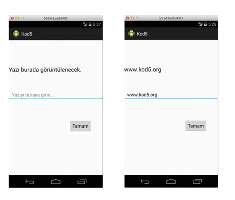 Android Textview Ve Edittext Kullanımı Seymanblog