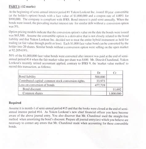 Solved Part 1 12 Marks At The Beginning Of Semi Annual