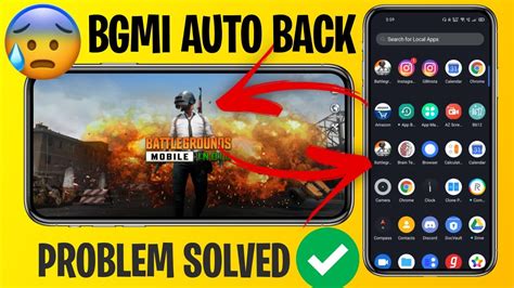How To Fix Auto Backexit Problem In Bgmi Battlegrounds Mobile India Crash Problem Solved