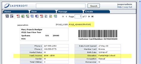 designing column based security into standard reports faqs jaspersoft community