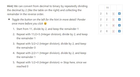 Solved Recursive Function Decimal To Binary Conversion