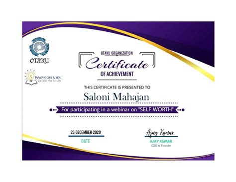 Saloni Mahajan On Linkedin Webinar Worth Selfworth Webinar Learning Knowledge Training Lpu