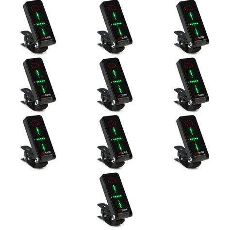 tc electronic unitune clip clip on chromatic tuner noir sweetwater