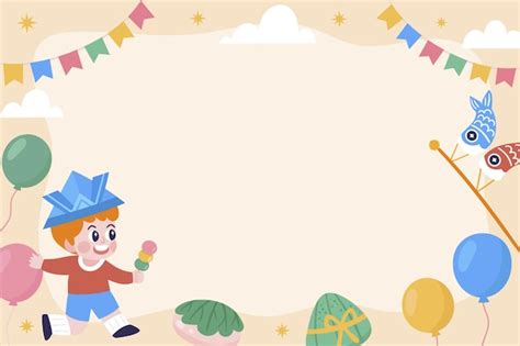 어린이 배경 벡터 무료 다운로드