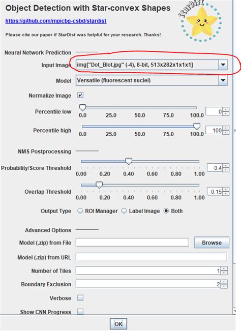 stardist plugin startup abstract method error usage and issues image
