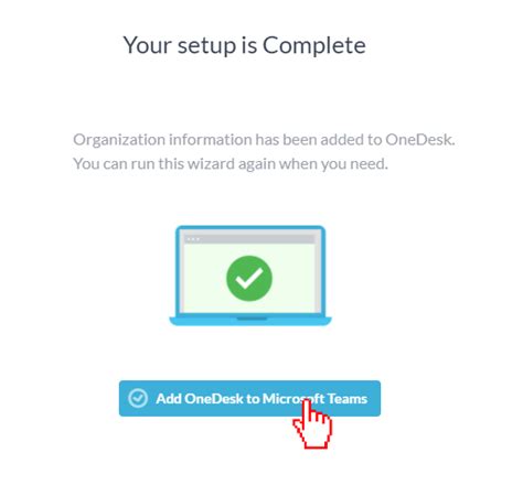 Ms Teams Integration Project Management Software Onedesk