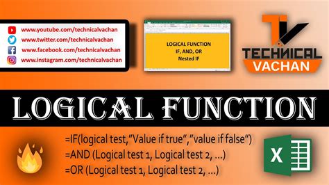 Excel Logical Function With Example In Hindi If And Or Excel 2016