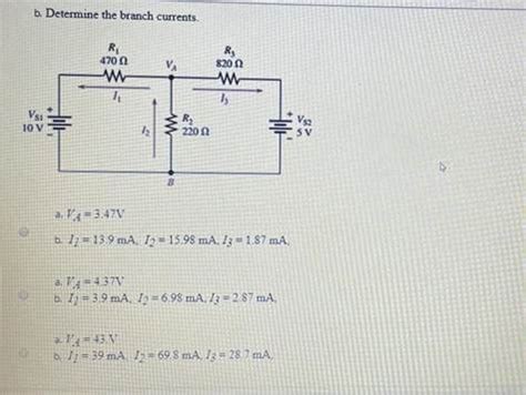 Get Answer Determine The Branch Currents Determine The Branch Transtutors