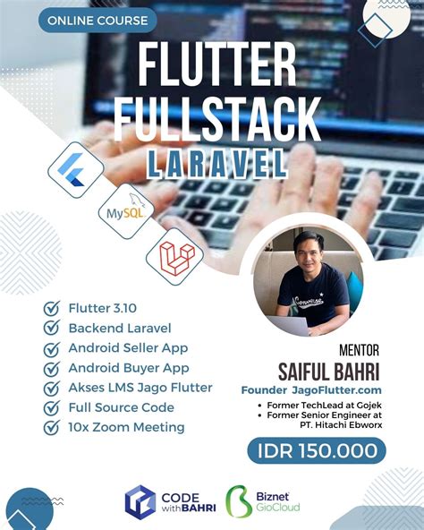 Code With Bahri Flutter Fullstack Laravel Fic Batch 7 Jago Flutter