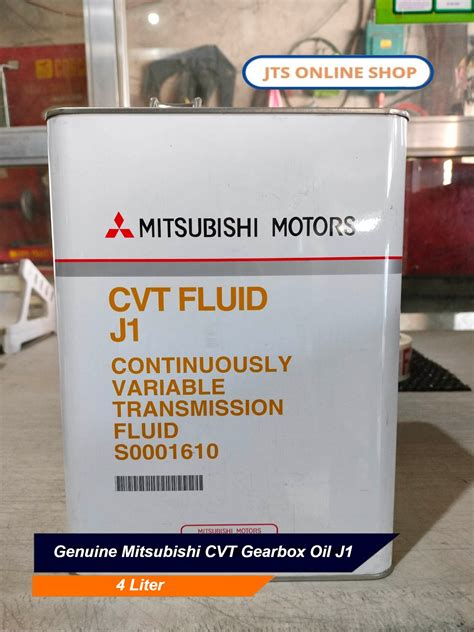 Genuine Mitsubishi CVT Gearbox Oil J1 4 Liter | Lazada PH