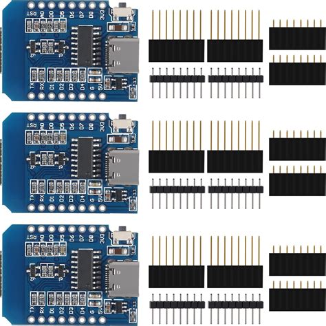 2pcs Esp8266 Esp 12 Esp 12f Nodemcu D1 Module Wemos Lua 4m
