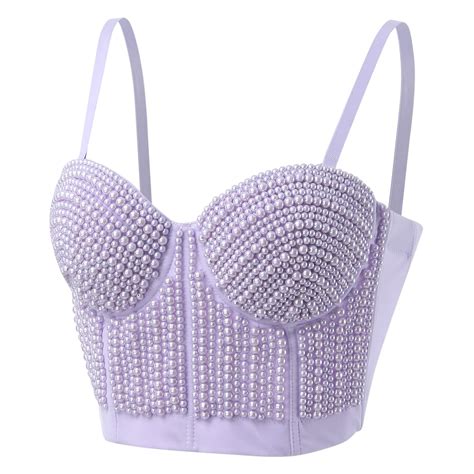 Gzea Basic Tops Womens Corset Top Bustier Corset Top Tight Fitting