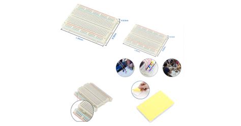 Breadboard Project Board Half Size Self Adhesive
