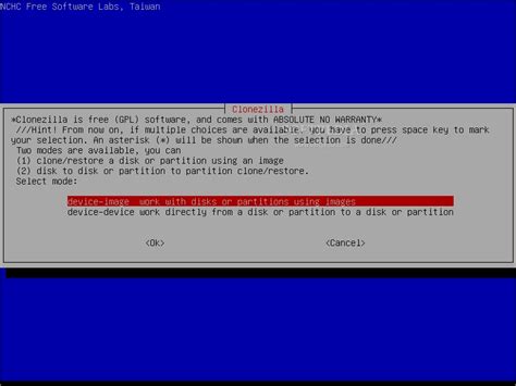 Clonezilla Live 125 35 Comes With Linux Kernel 2632 17 Softpedia