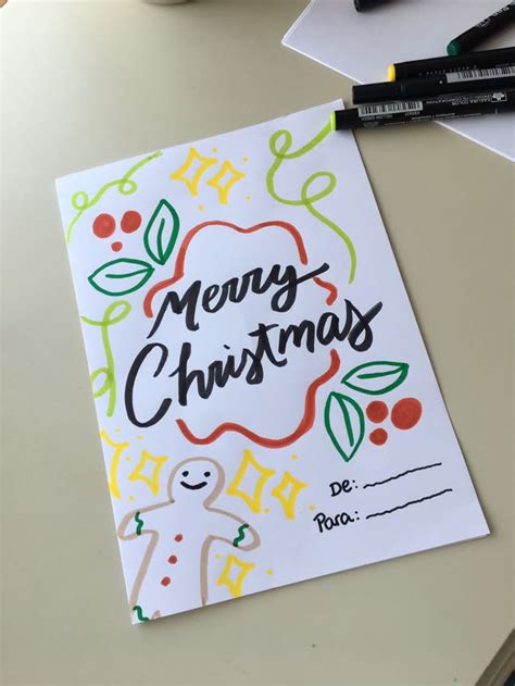 Idea Para Carta De Navidad 2 Creativo Navidad Carta