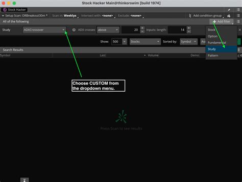 TTM Squeeze Scanner Custom Scan In Think Or Swim Simpler Trading