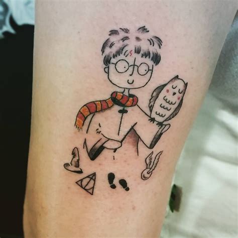 Artist Brik Rangel Harry Potter Tattoos Tattoo Designs Harry