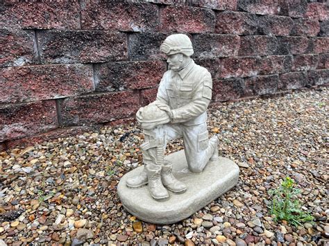Military Statues Concrete Concrete Military Soldier Statues Wayfair