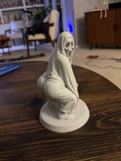 Twerking Ghostface Scream If You Like It Thicc Free 3d Print Model