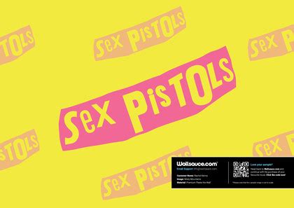 Sex Pistols Logo Wallpaper Mural Wallsauce Us