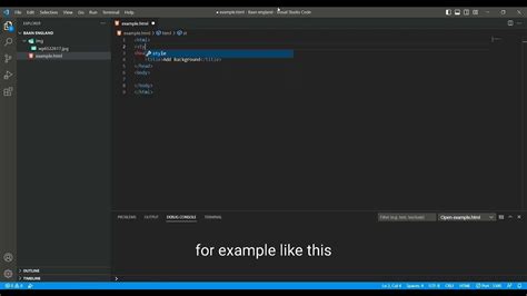 How To Add Background In Html Using Css Youtube