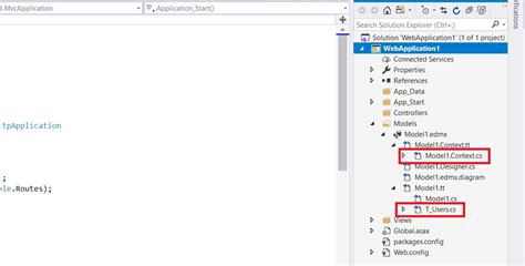 آموزش Database First در Mvc افزودن Database و Model تهران آی تی