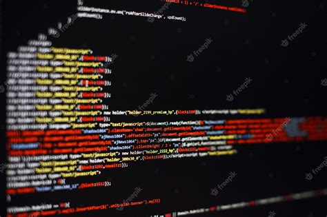 Premium Photo Software Developer Programming Code Abstract Computer