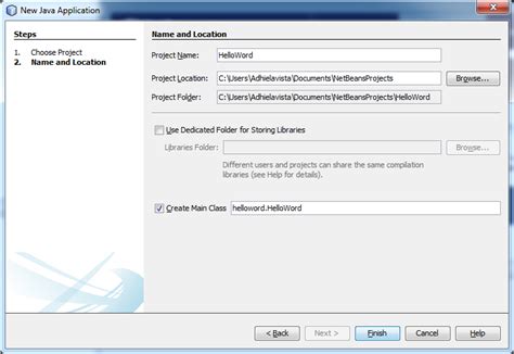 Membuat Hello World Pada Bahasa Java Menggunakan Netbeans 2 ~ Only Vista
