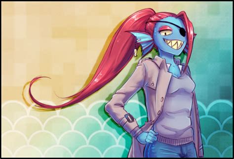 [commission] Undyne By Kaweii On Deviantart