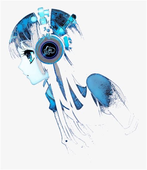Anime Girlwith Headphones Anime Girlwith Headphones