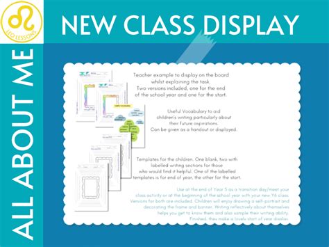 New Class Display Teaching Resources