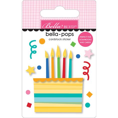 Birthday Bash Eat Cake Bella Pops Bb2771 Craftlines B V