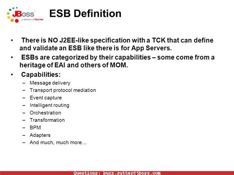 Enterprise Service Bus Deep Deep Dive Burr Sutter October Ppt Download