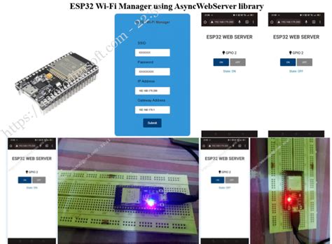 esp32 with wifi manager using asyncwebserver library