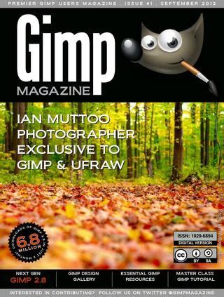 GIMP Magazine Issue Gimp Photo Editing Gimp Tutorial Gimp