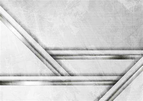 Grey Grunge Tech Background With Metallic Stripes Vector Art At Vecteezy