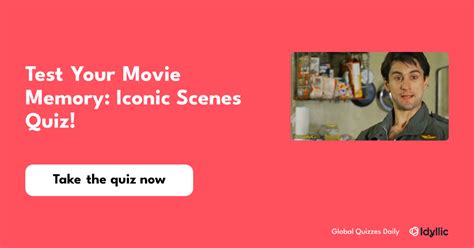 Test Your Movie Memory Iconic Scenes Quiz