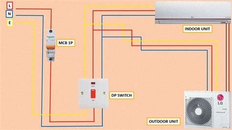 Ac Connection Diagram In Hindi Ac Wiring Connection
