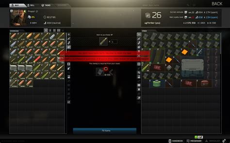 Bug New Dealers Interface Overlapped With The Stash And No Items Description On 1680x1050 16
