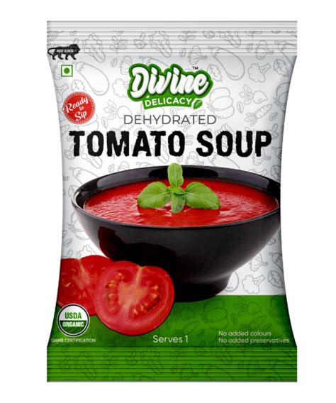 Get Instant Ready To Sip Tomato Soup At Divine Delicacy