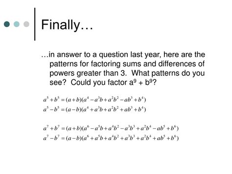 Ppt Factoring Higher Degree Polynomials Powerpoint Presentation Free Download Id 3764400